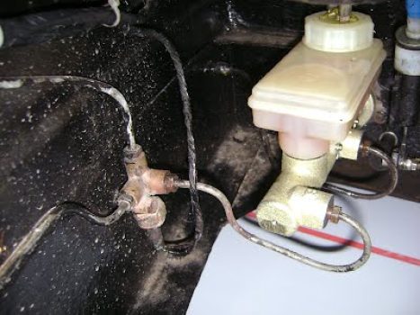 Lucas Girling Brake System Diagram - DiagramInfo