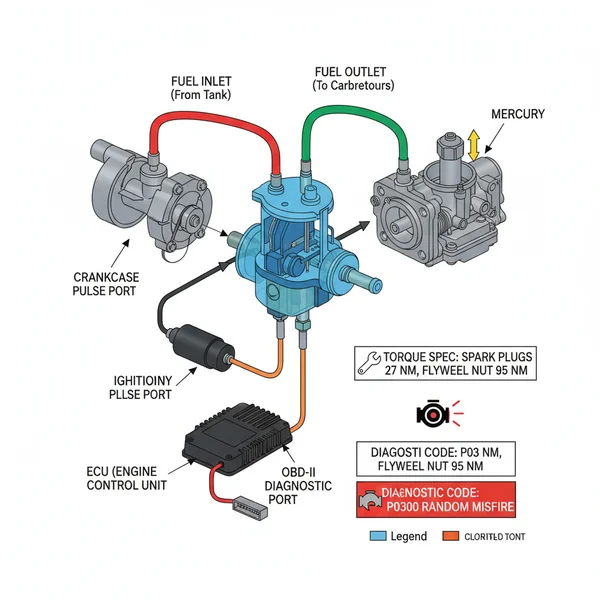 2 Stroke Mercury Outboard Fuel Pump Diagram: Repair Tips - DiagramInfo