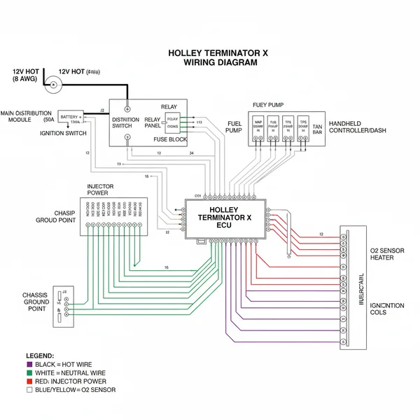 Holley Terminator X Wiring Diagram: Installation Setup - DiagramInfo