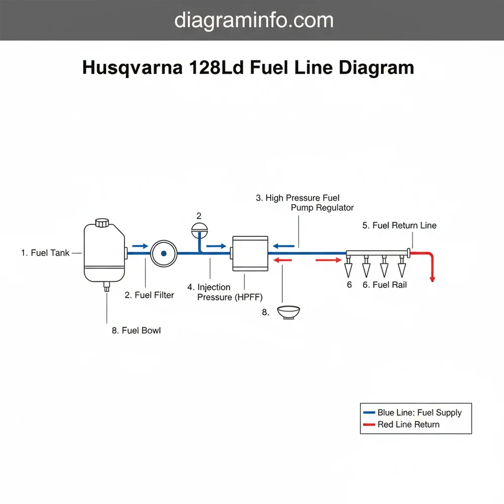 Husqvarna 128LD Fuel Line Diagram: Routing & Repair Guide 2026 ...